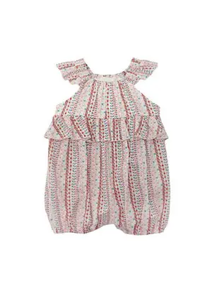 MABEL + HONEY Bella Reina Sleeveless Romper - Pink