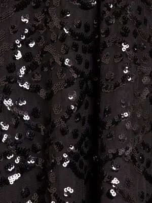 NEEDLE & THREAD Deco Dot Ankle Gown - Graphite