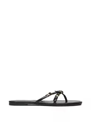 Marc Jacobs The Kiki Buckle-detail Leather Sandals - Black