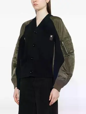 Sacai Twill Cardigan