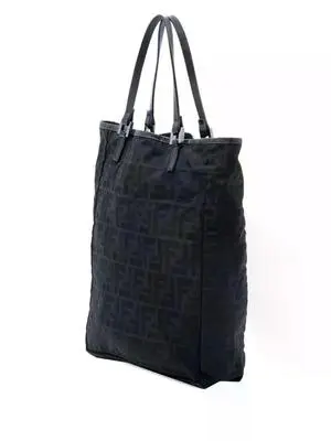 Fendi 2000-2010 Zucca Canvas Tote Bag