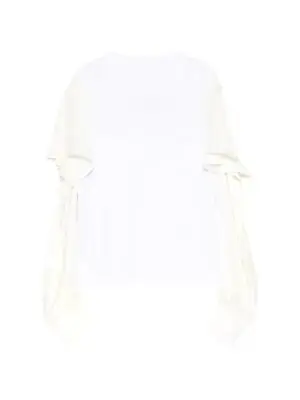 Sacai Paneled T-shirt - White