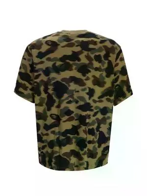A BATHING APE Camouflage-pattern T-shirt