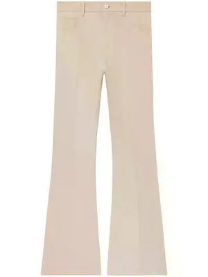 COURREGES Twill-weave Bootcut Trousers