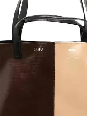 CAHU Logo-printed Tote Bag