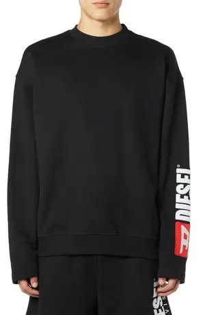 Diesel® Cut Out Sweatshirts Hoodies For Men