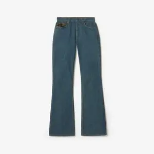 Burberry High-rise Bootcut Jeans - Mid Blue