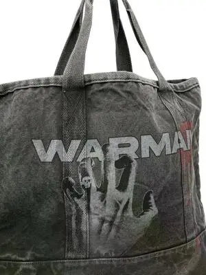 WARMAN Graphic Print Tote Bag