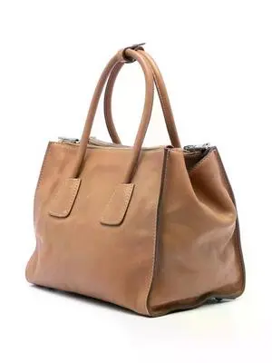 Prada Glace Calf Twin Pocket Satchel