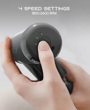 TZUMI Percussion Mini Massager Gun