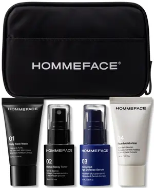 HOMMEFACE 5-pc. First Class Skincare Essentials Travel Kit - No Color