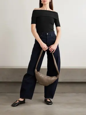 LEMAIRE Off-the-shoulder Organic Cotton-jersey Top