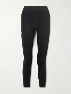 On Train 7/8 Stretch Recycled Leggings - Black