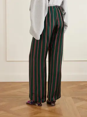 Dries Van Noten Striped Wide-leg Pants