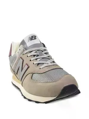 NEW BALANCE 574 Mesh Panelled Sneakers - Neutrals