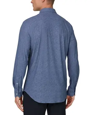 Boggi Milano Slim Fit Stretch Nylon Shirt
