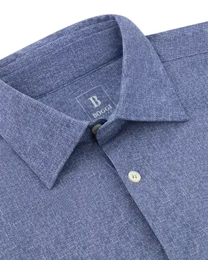 Boggi Milano Slim Fit Stretch Nylon Shirt