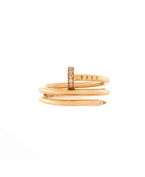 CARTIER Small Juste Un Clou Double Ring - Gold