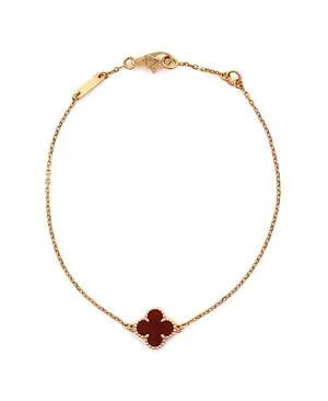 VAN CLEEF & ARPELS Sweet Alhambra Bracelet - Pink