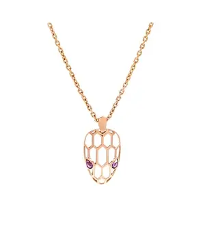 BVLGARI Serpenti Seduttori Pendant Necklace - Pink