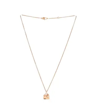 Hermès Amulettes Kelly Pendant Necklace - Pink