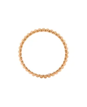 VAN CLEEF & ARPELS Small Perlee Ring 18k Rose Gold