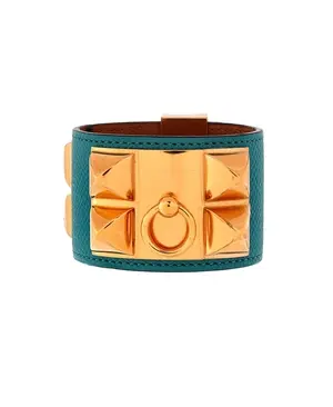 HERMES Collier De Chien Bracelet - Leather