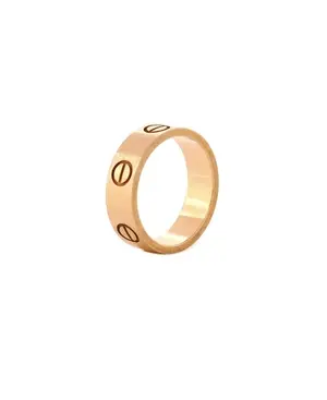 CARTIER Love Band Ring 18k