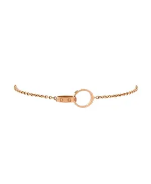 CARTIER Love Interlocking Bracelet - Pink