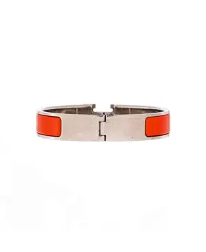 HERMES Narrow Clic H Bracelet