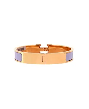 HERMES Narrow Clic H Bangle