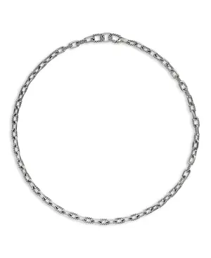 David Yurman Dy Madison Extra Small Chain Necklace - Silver