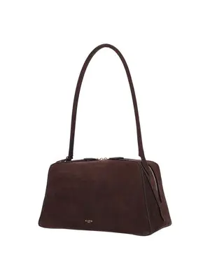 Alaïa Bouledogue Shoulder Bag - Brown