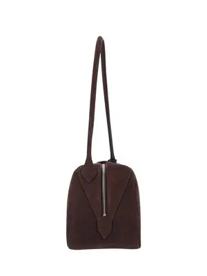 Alaïa Bouledogue Shoulder Bag - Brown