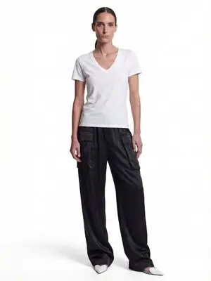 THE FRANKIE SHOP Delny Cargo Pants - Black