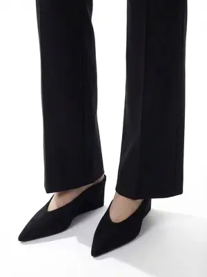 Alaïa Cube Mules - Black