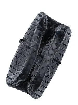 Bottega Veneta Medium Campana Handbag - Black