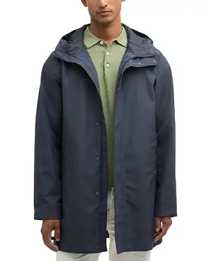 Barbour Rokig Hooded Waterproof Mac Jacket
