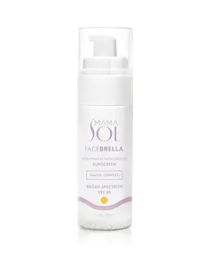 MAMA SOL Facebrella 100% Mineral Moisturizing Sunscreen Spf 30 - None