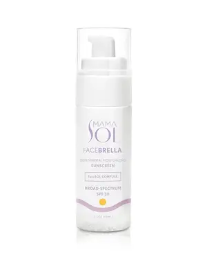 MAMA SOL Facebrella 100% Mineral Moisturizing Sunscreen Spf 30 - None