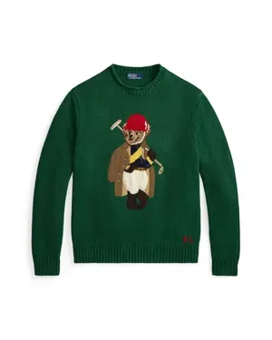 Polo Ralph Lauren Polo Bear Rollneck Sweater - Green