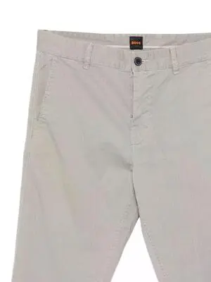 BOSS Button Trousers - Grey