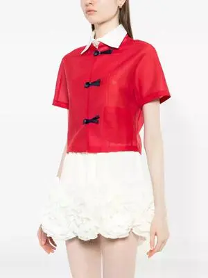 AO YES Bow Detail Shirt
