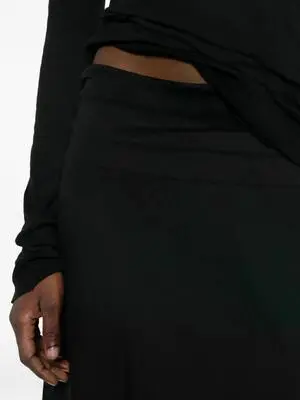 RUOHAN High-waisted Maxi Skirt