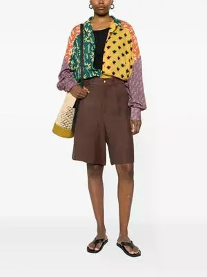 P.a.r.o.s.h Pleated Tailored Shorts