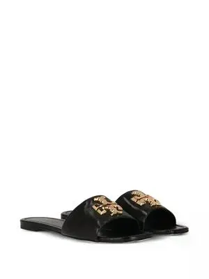 Tory Burch Eleanor T-logo Flat Sandals