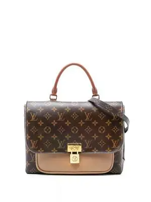 LOUIS VUITTON 2018 Marignan Satchel - Brown