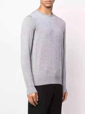 Bruno Manetti Crew-neck Fine-knit Jumper