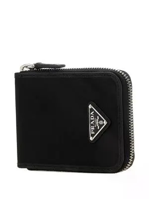 Prada Zip Small Leather Wallet