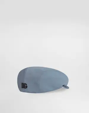 Dolce & Gabbana Wool Poplin Flat Cap - Azure